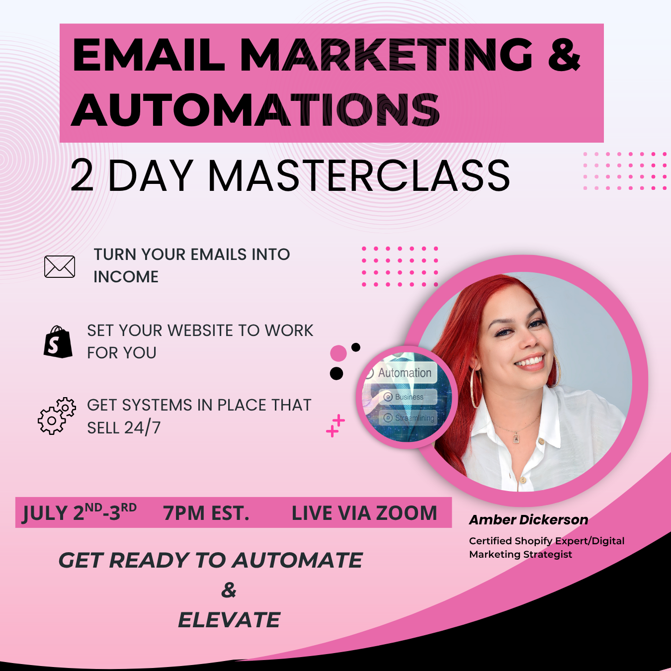 Email Marketing and Automations 2 Day MASTERCLASS - Replay – N&A