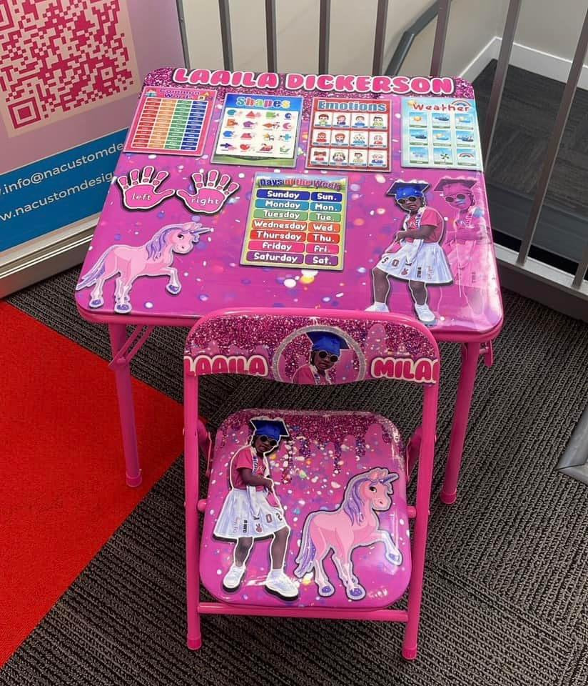 Learning Table & Chair Designing & Assembling Tutorial – N&A